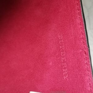 Burberry | Accessories | Burberry Pink Leather Tablet Holder | Poshmark